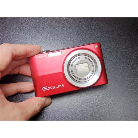 Casio Exilim Ex Z200 Ccd 廣角變焦鏡頭 防手震 紅色 蝦皮購物