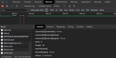 Datatables Server Side Processing Mattionline
