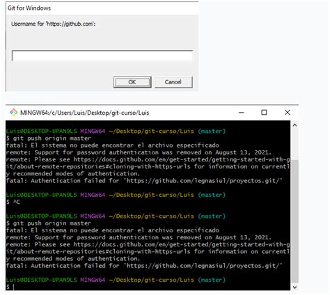 Problemas Al Subir Proyecto A Github Git Y GitHub Controle Y