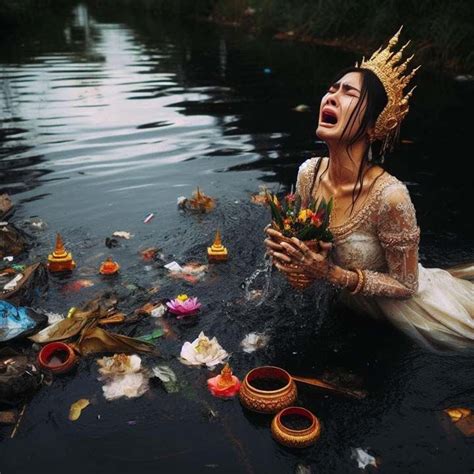 ข่าว Like สาระ ภาพ Ai พระแม่คงคาร่ำไห้ ตื่นมาขยะเกลื่อน หลังคืนวัน