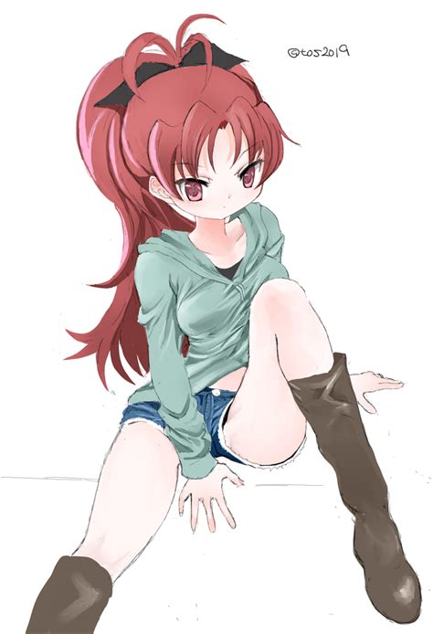 Sakura Kyoko Mahou Shoujo Madoka Magica And 1 More Drawn By Toshi