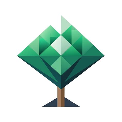 Stylized Tree Logo With Wide Canopy For Natural And Ecofriendly