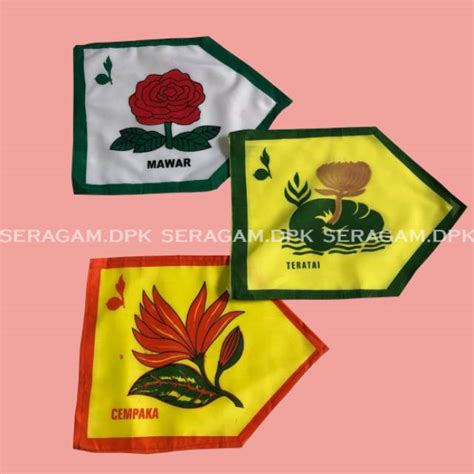 Jual Bendera Regu Pramuka Bunga Putri Shopee Indonesia