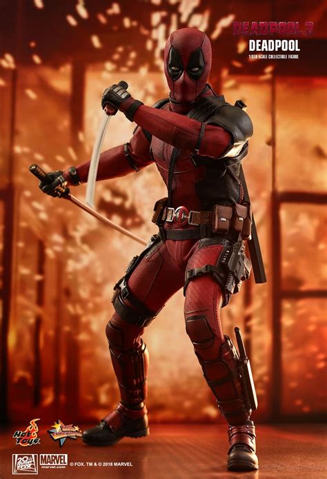 Action Figure Deadpool Deadpool 2 Marvel Comics Mms490 Escala 1 6