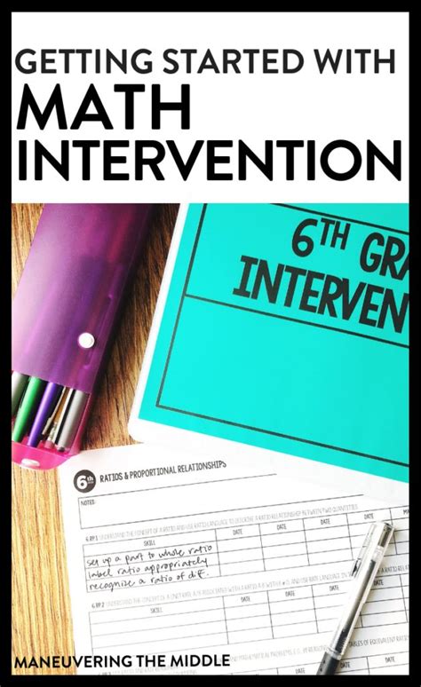 I Have An Intervention Class Now What Math Intervention