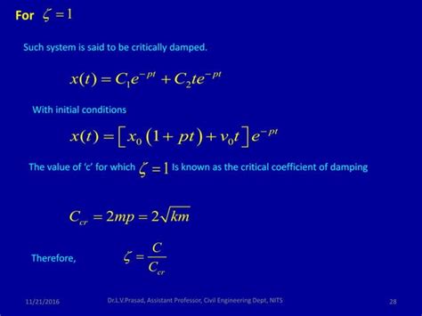 Basic Concepts On Structural Dynamics Pptx Geology Science