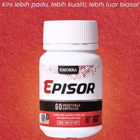 Episor Emorra Official Original Hq Free Postage Shopee Malaysia