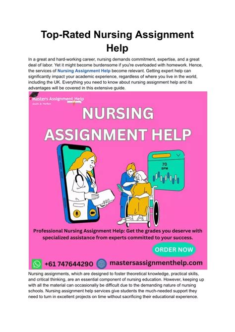 PPT Top Rated Nursing Assignment Help PowerPoint Presentation Free