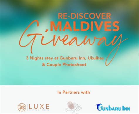 Luxe Announces The Maldivian Local Island Guesthouse Giveaway
