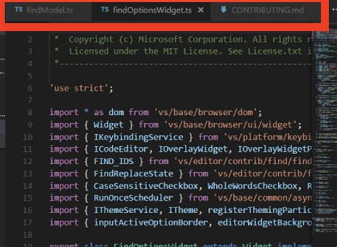 Editor Group Does Not List Multiple Tabs · Issue 84094 · Microsoft