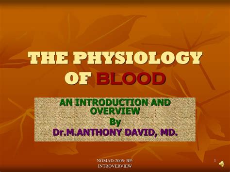 Ppt Blood Physiology Powerpoint Presentation Free