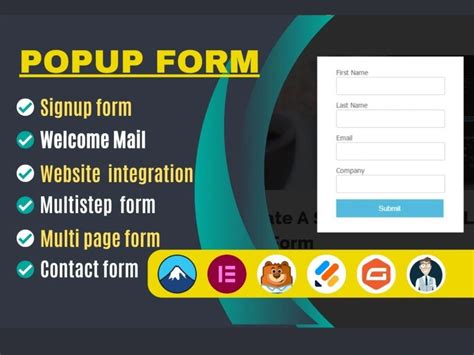 A Popup Form Contact Form Gravity Form And Multistep Form Upwork