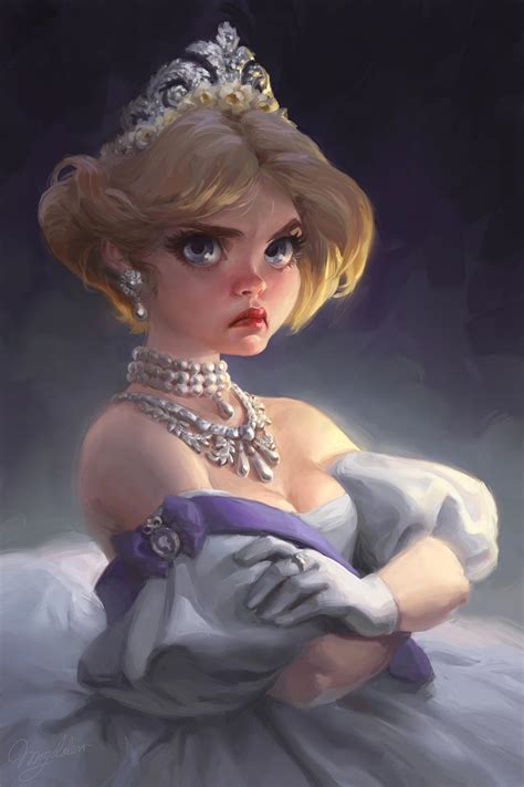 Grumpy Princess By Magdaproski On Deviantart