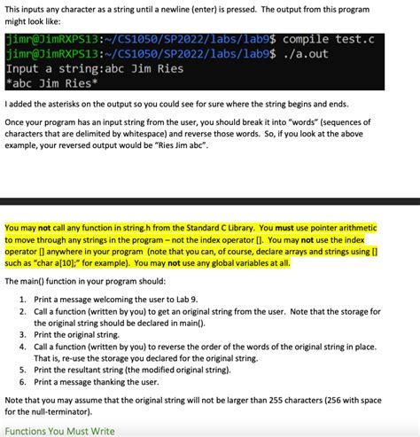 Solved Cs Lab Spring Concepts To Practice Chegg