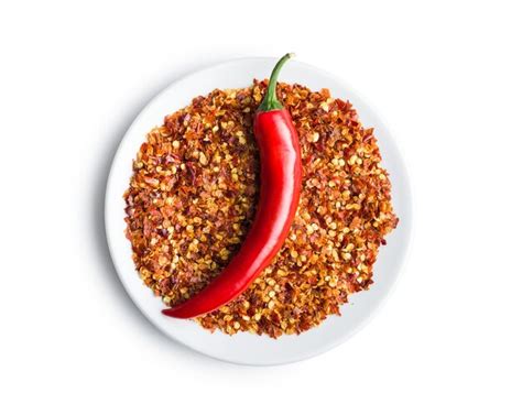 Premium Photo Dry Chili Pepper Flakes Crushed Red Peppers And Fresh
