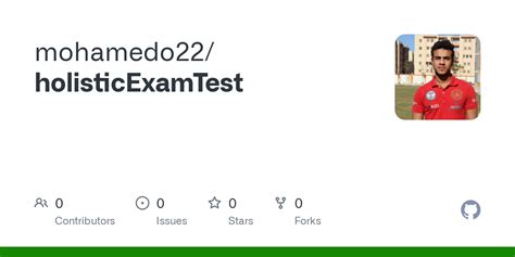 Github Mohamedo22holisticexamtest