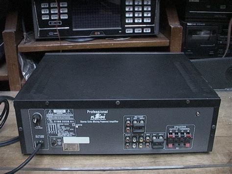 소리전자 다용도 노래방 앰프