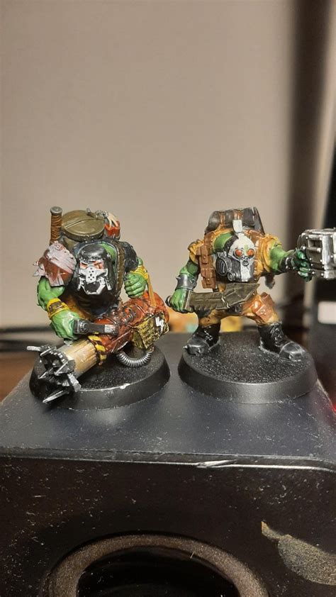 My First Army Is Orks My First Minis Are Kommandos R Orks