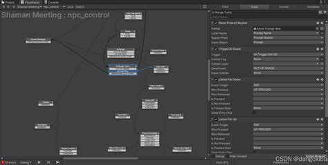 [unity demo]从零开始制作空洞骑士hollow knight第二十三集：制作游戏的npc系统和以蜗牛萨满为例讲解如何开展围绕npc的