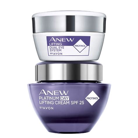 AVON ANEW ZESTAW 55 PLATINUM KREM NA DZIEŃ 13423651668 Allegro pl