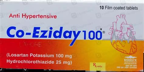 Co Eziday 10025mg 10 Tablets Price In Pakistan Uses Dosage Side