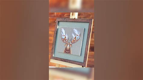 Оформление вышивки и рисунков с дорисовкой по паспарту Youtube