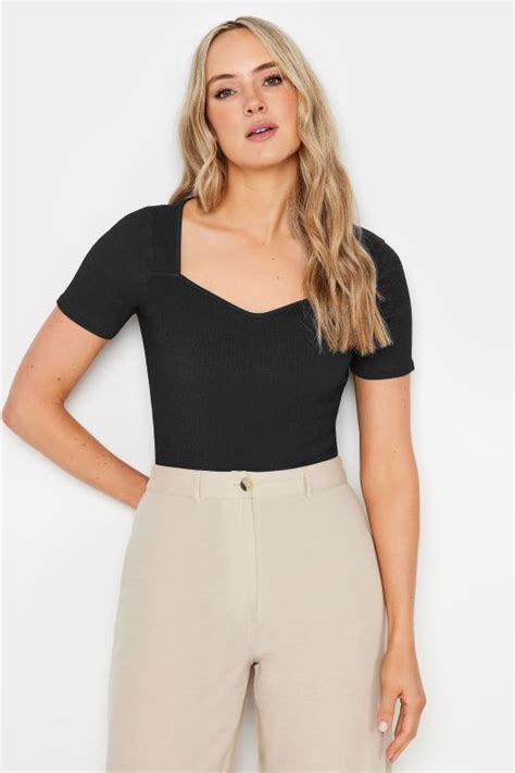 Lts Tall Black Bodysuit Long Tall Sally