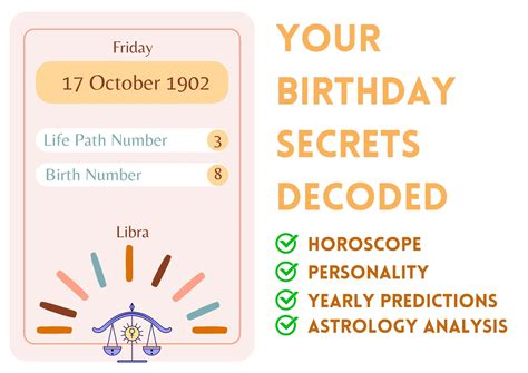2025 Predictions For People Born On October 17 1902