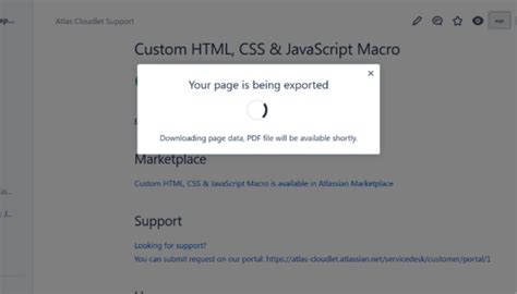 easy pdf export for confluence atlassian marketplace