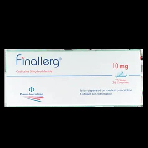 حبوب فيناليرج للحساسية والزكام والجيوب الأنفية 20 قرص شفاء