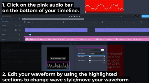 How Do I Edit Or Change The Waveform On The Timeline Headliner By SpareMin