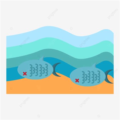 수질 오염 생선 지구 온난화 오염 Png 일러스트 및 벡터 에 대한 무료 다운로드 Pngtree