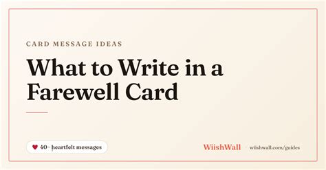 What To Write In A Farewell Card — 45 Goodbye Messages For Coworkers