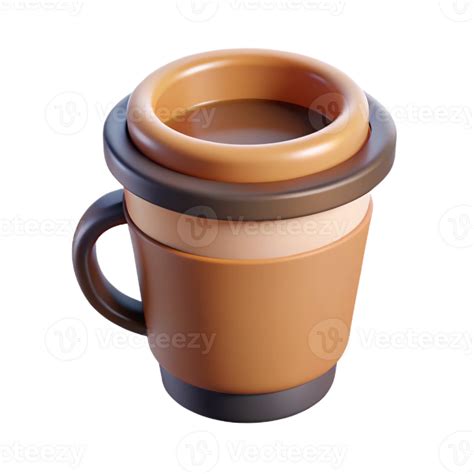 Glorious Energetic Contemporary Clean Lines Depicting A Simple Coffee Cup Flat Color Format