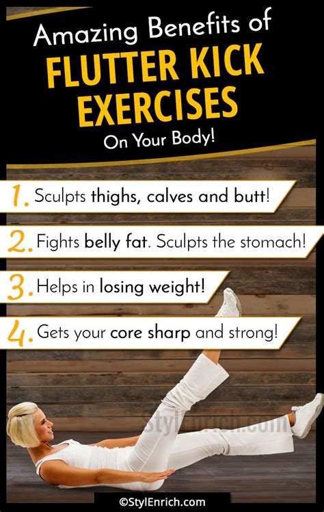 Benefits Of Flutter Kick Exercises For Your Body Strengthening