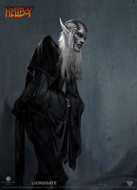 Artstation Hellboy 2019 Dark Elves Grigor Georgiev Dark Elf