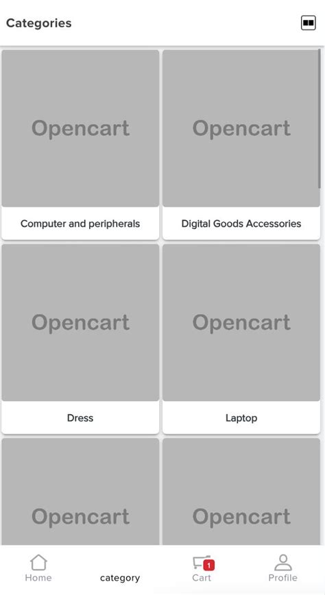 Ionic Opencart Application By Tarhetbaman Codester