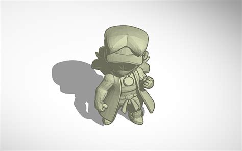 3d Design Furious Fang Brawl Stars Tinkercad