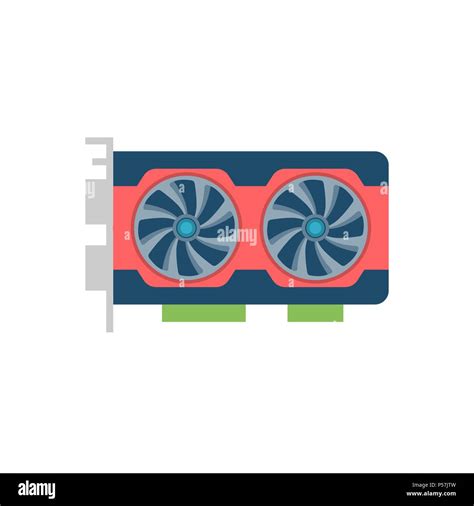 Gpu Graphics Card Stock Vector Images Alamy