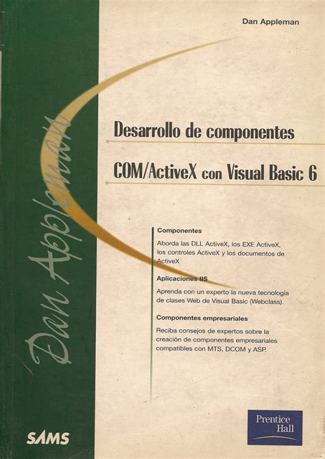 Desarrollo De Comp Comactivex Con Visual Basic 6 Ediciones Técnicas