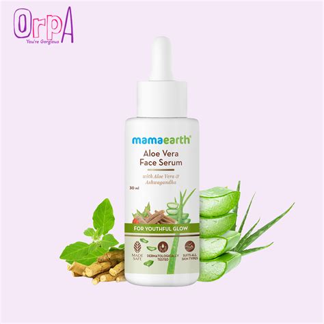 Mamaearth Aloe Vera Face Serum 30ml Orpa