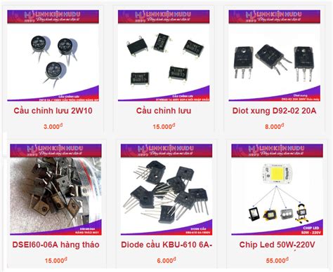 Diode và ứng dụng của Diode trong thực tế Linh kiện điện tử Hudu