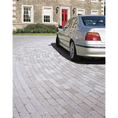 Marshalls Natural Stone Split Setts 210 X 110 X 50mm 9 24m² Silver Birch