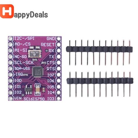 Cjmcu 750 Sc16is750 Conversion Module Programmable Io Port Interface Module Single Uart With I2c