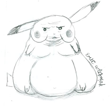 Chubby Pikachu By Eofwlez On Deviantart
