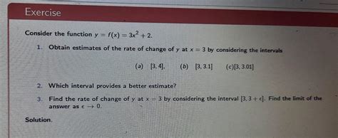 Solved Consider The Function Y F X 3x2 2 1 Obtain Chegg