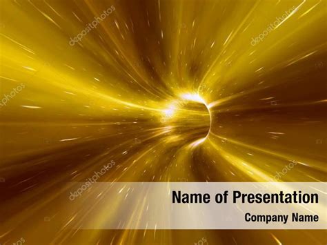 Warp Tunnel Powerpoint Template Powerpoint Template Warp Tunnel