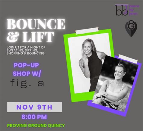 Bounce And Lift With Barre By Jenn Caught In Southie