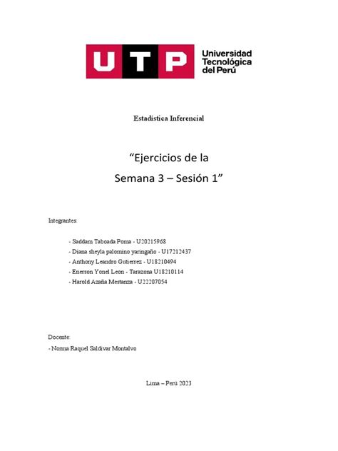 Estadística Inferencial Pdf Relaciones Personales Crianza Y