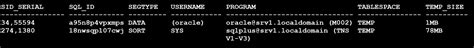 How To Check Oracle Temp Space Usage Easy Guide